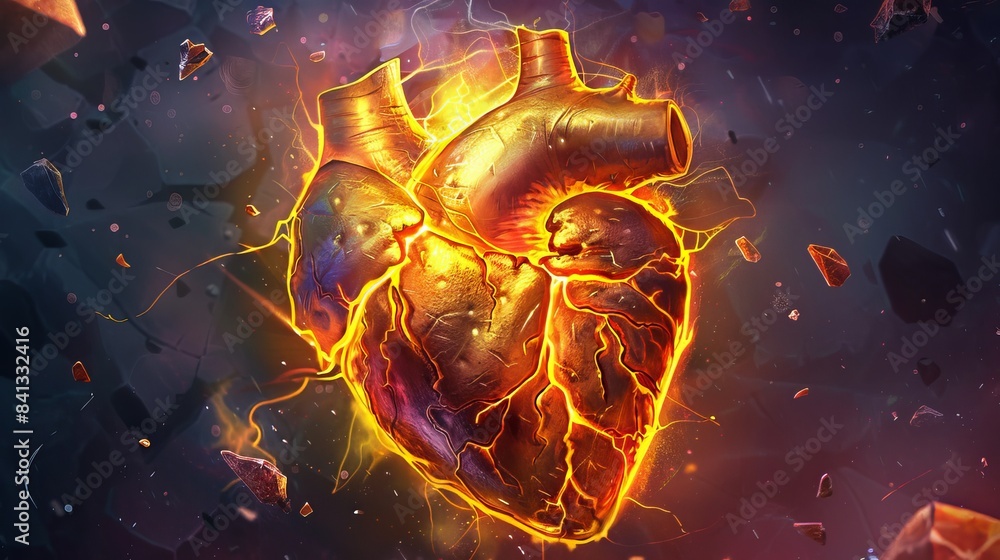 Heart attack. A myocardial infarction MI occurs when blood flow ...