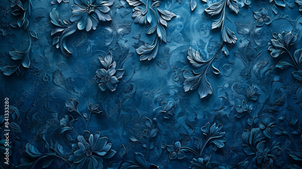 Compose an abstract image focusing on the intricate patterns and ...