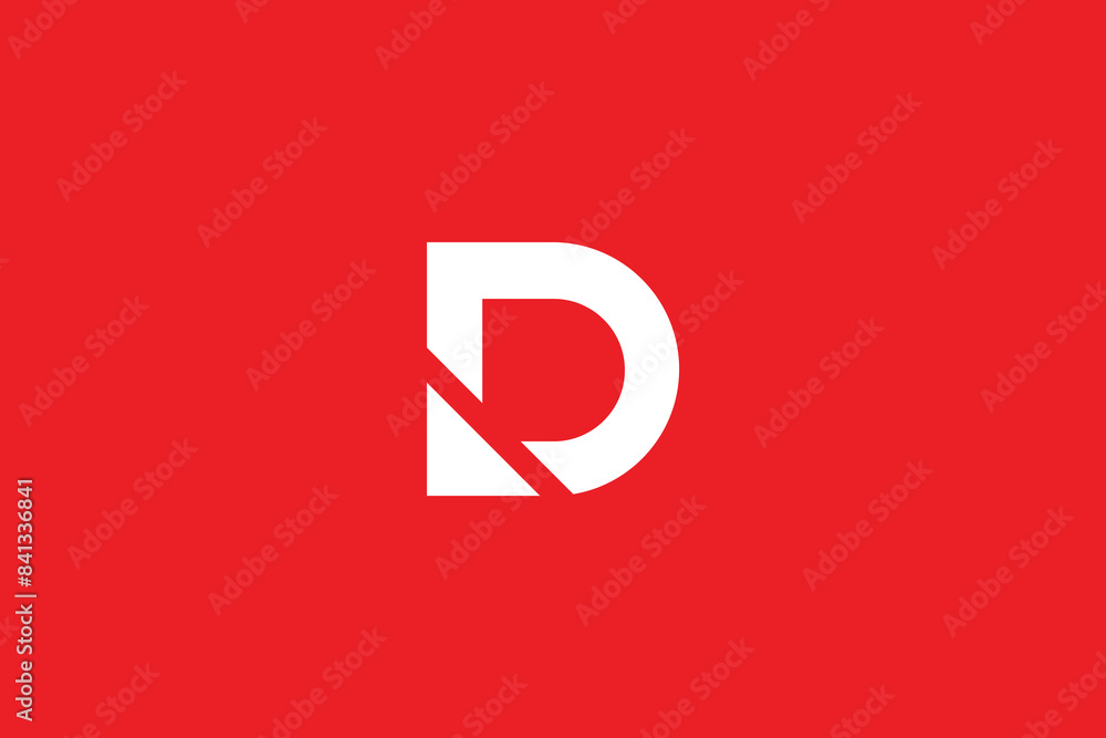 letter D arrow icon logo, letter D abstract logo, letter D direction ...