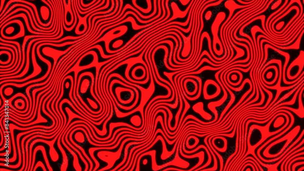 Wavy Line Loop Background 4K 1:1 16:9 9:16 Stock Template | Adobe Stock