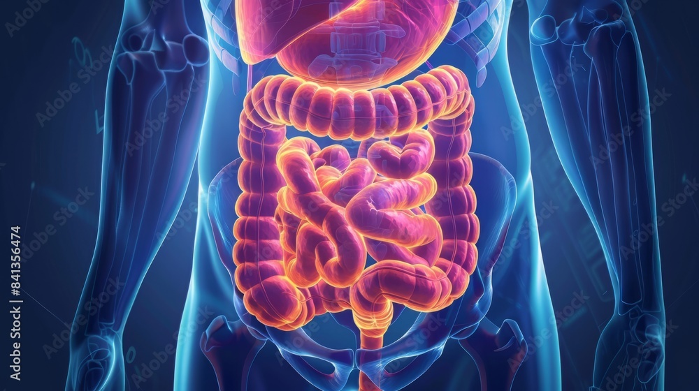 Irritable bowel syndrome IBS. A common condition that affects the ...