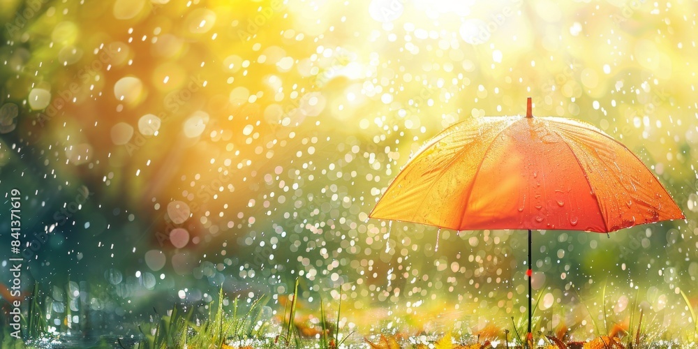 Summer, rainy day, corner of the city, dull lifestyle, dry and hot ...