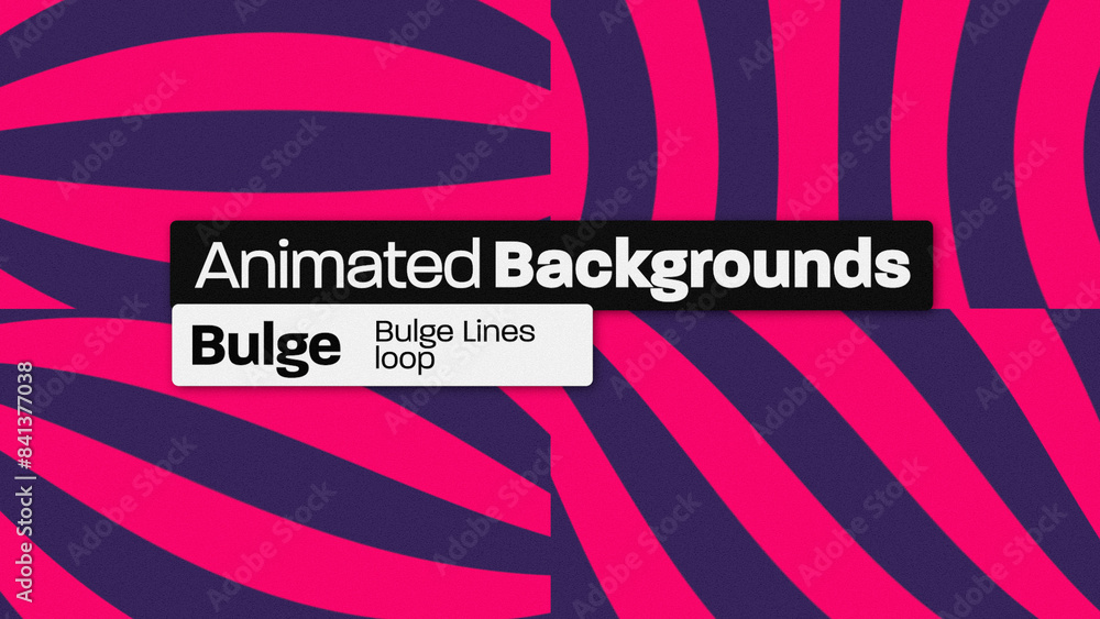 Bulge Lines Animated Backgrounds 182 Stock Template | Adobe Stock