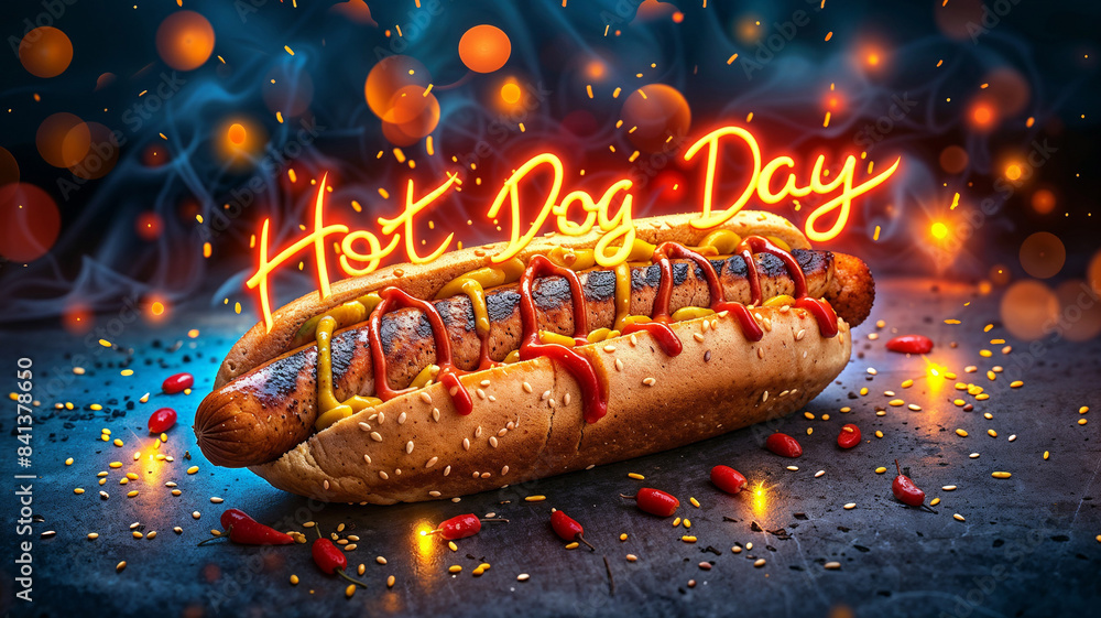 Celebrate hot dog day with festive hot dogs covered in delicious ...