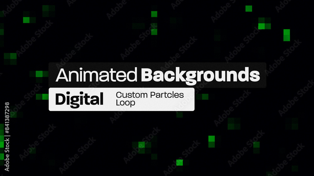 Digital Squares Animated Backgrounds 150 Stock Template | Adobe Stock