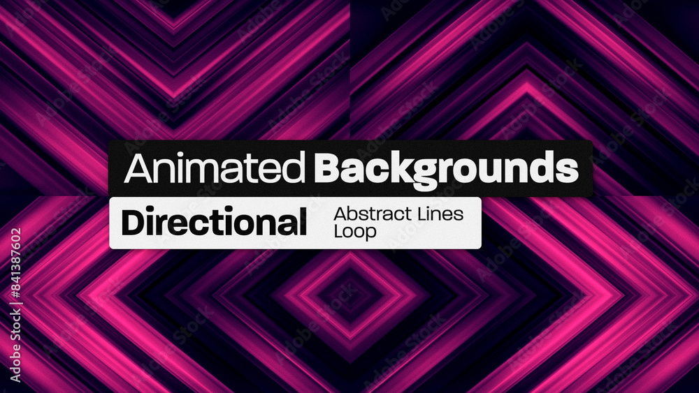 Directional Lines Animated Backgrounds 056 Stock Template | Adobe Stock