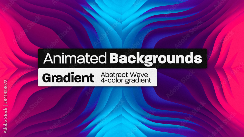 Gradient Wave Shadow Animated Backgrounds 111 Stock Template | Adobe Stock