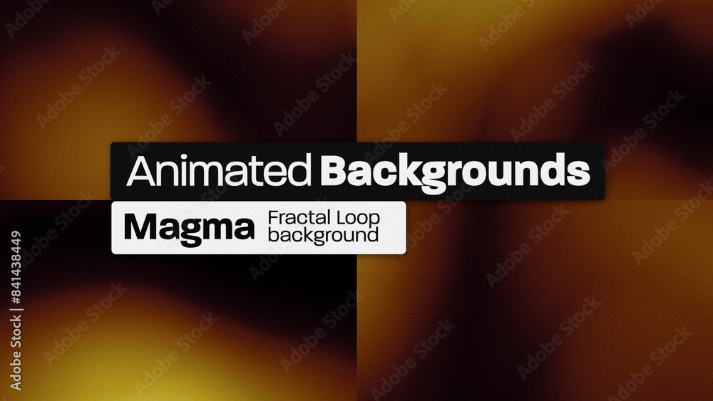 Magma Fractal Animated Backgrounds 047 Stock Template | Adobe Stock