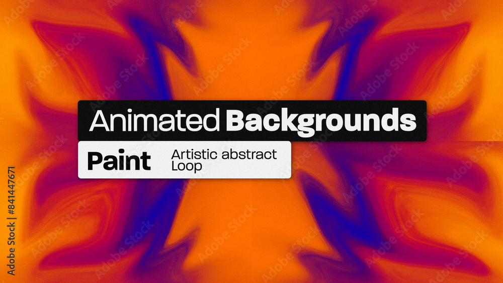 Paint Artistic Animated Backgrounds 112 Stock Template | Adobe Stock