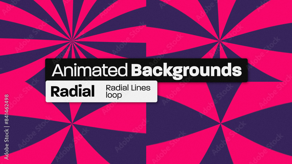 Radial Linesl Loop Animated Backgrounds 185 Stock Template | Adobe Stock