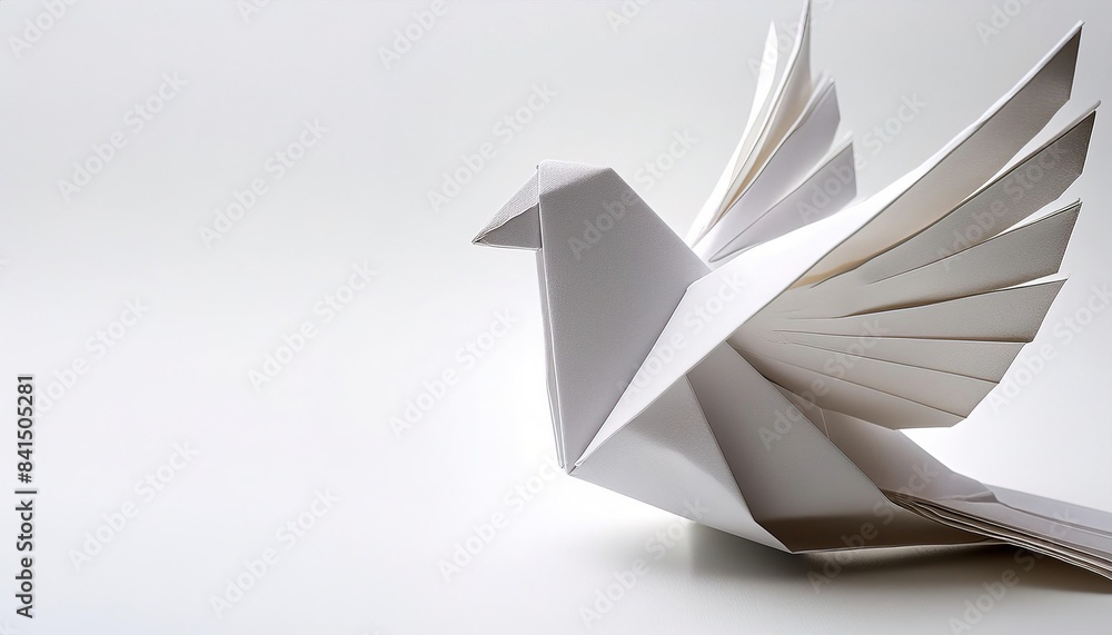 peace, love, and purity, fertility, protection concept paper origami ...