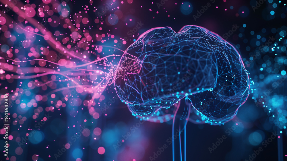 Holographic concept of prostate cancer display, illustrating the growth ...