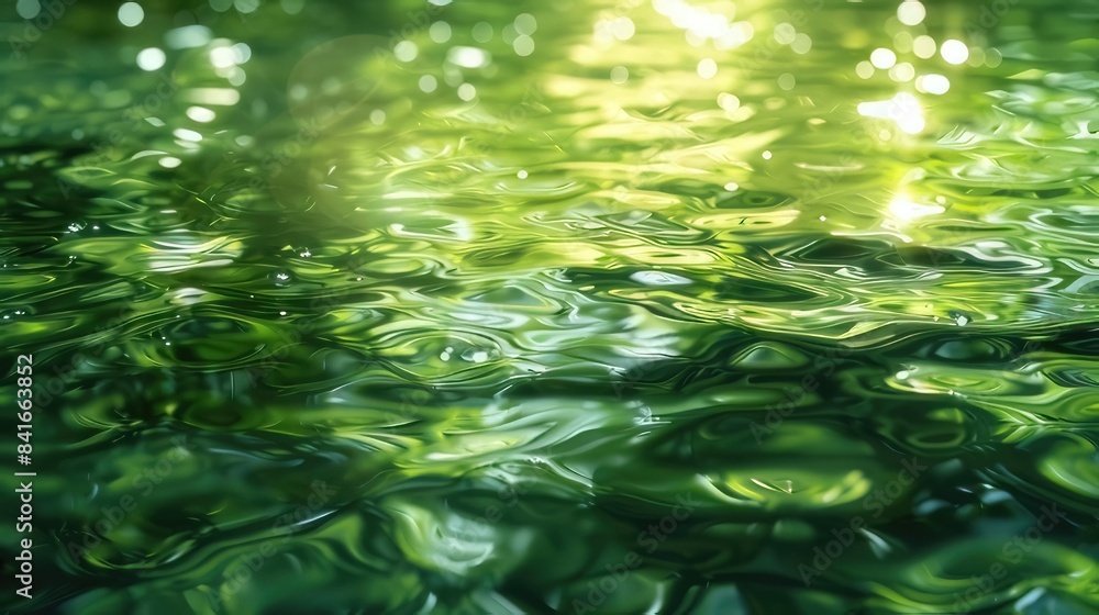 The pool water background exudes summer vibes with sunlight reflections ...