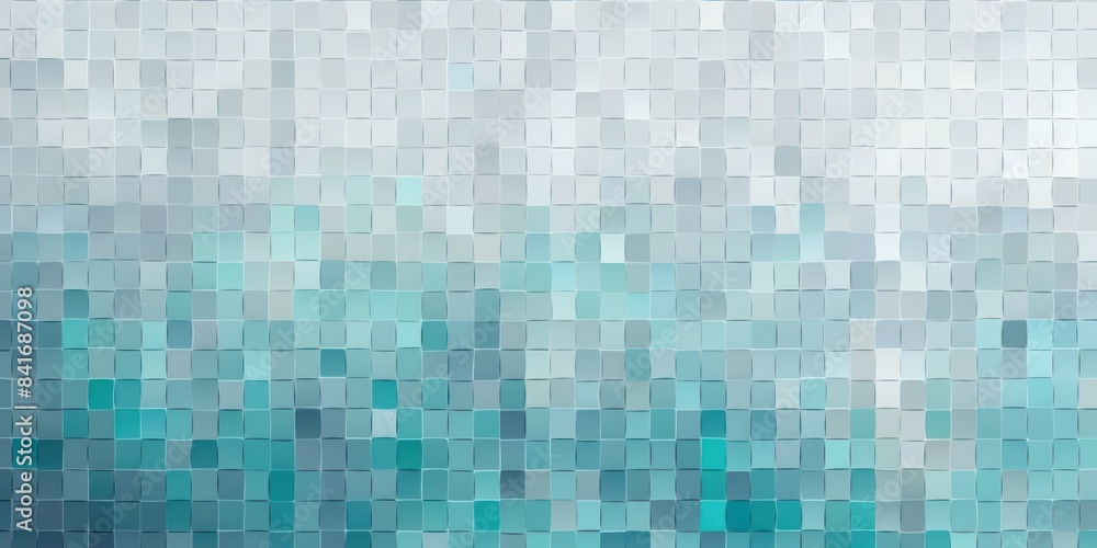 pixel pattern artwork light gray grid background digital graphics ...