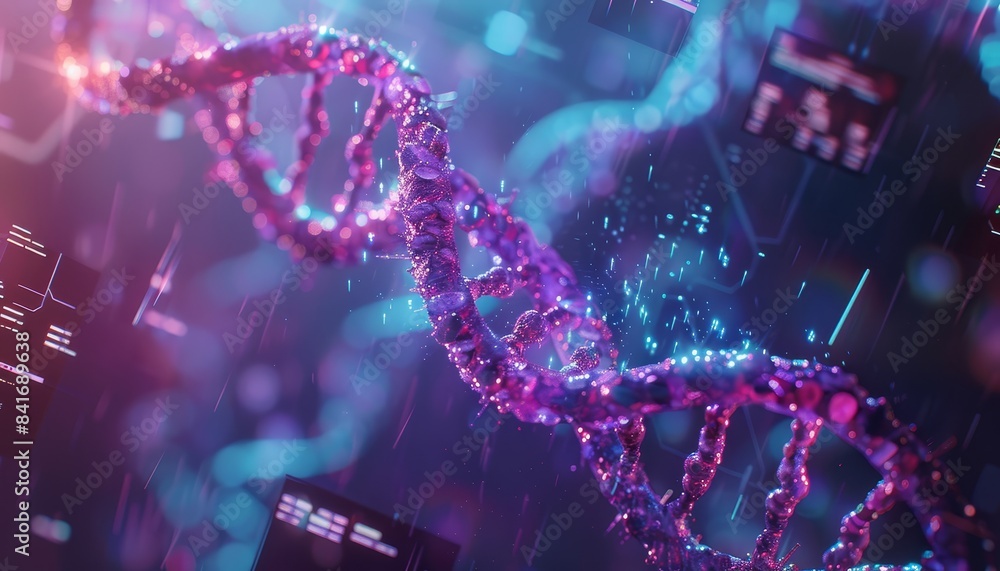 Molecular Symphony: Dynamic Visualization of DNA Sequencing in a High ...