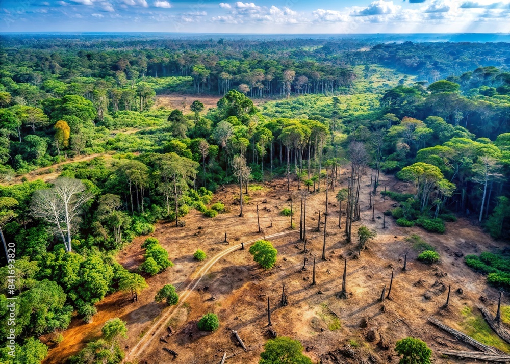 Devastating impact of deforestation on ecosystem health and wildlife ...