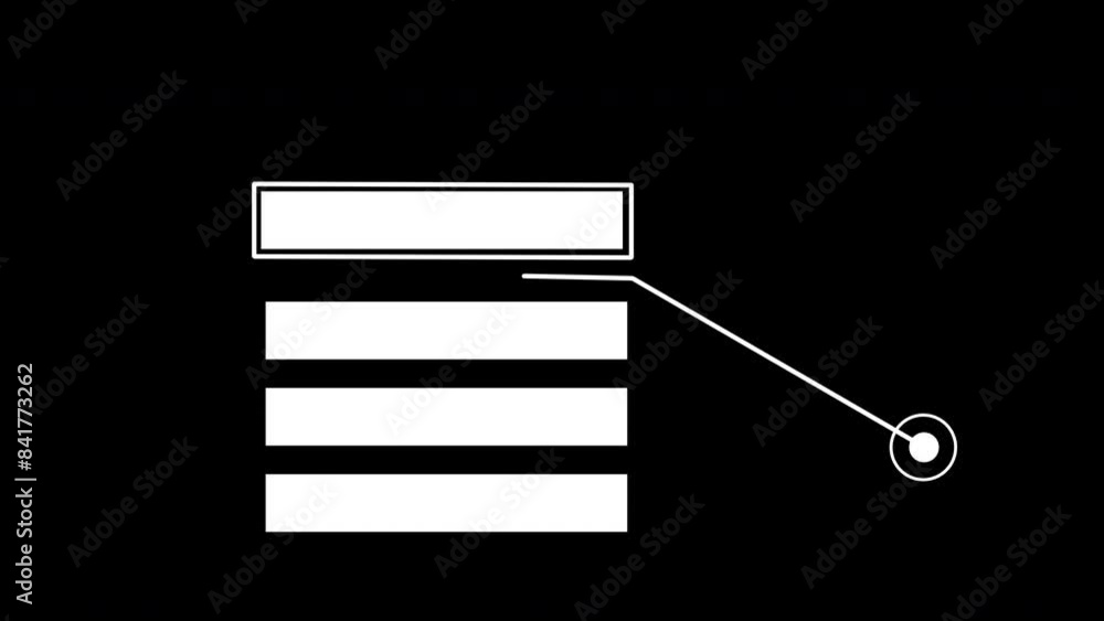 Dynamic Boxes Display. Four boxes appearing on screen, perfect for ...
