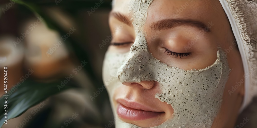 Applying a gentle mask to the nose and chin can effectively unclog ...