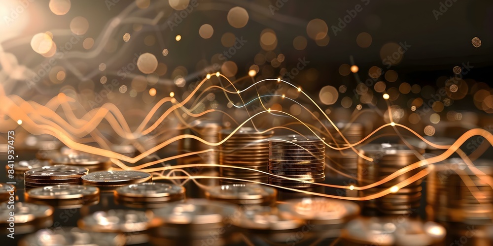 Visual timeline displays investment impact on income sources and tax ...