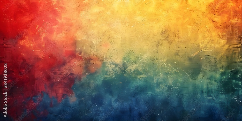 Digital Gradient Wallpaper with Vintage 70s/80s Style and Textured ...