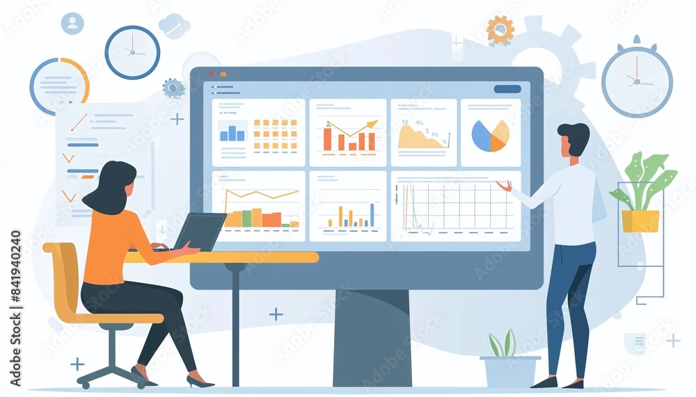 Integrated HR management system with time tracking, attendance ...