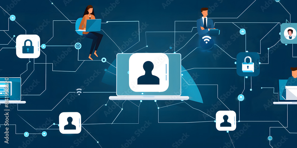 Employee confidentiality concept. Managing corporate files and employee ...