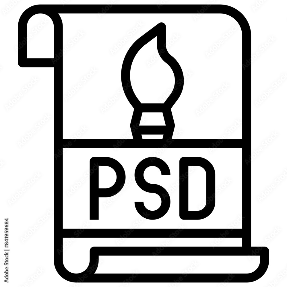 PSD,photoshop,psd file,psd format,adobe photoshop.svg Stock Vector ...