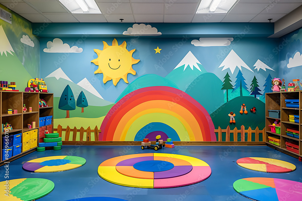 Preschool Daycare Digital Backdrop: Instant Download Bundle Pack for ...