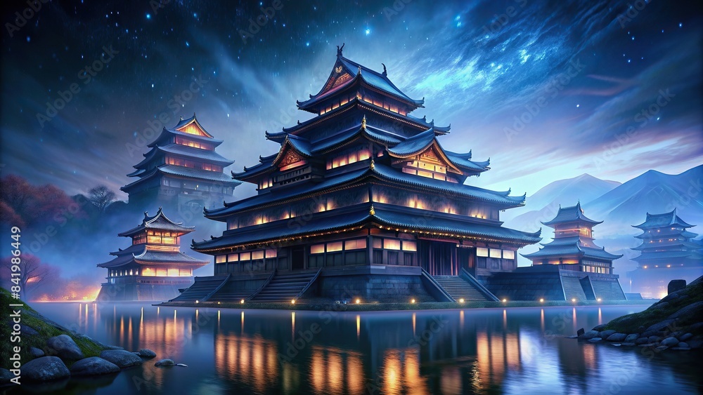 Historic Matsumoto Castle in Matsumoto City, Nagano Prefecture, Japan ...