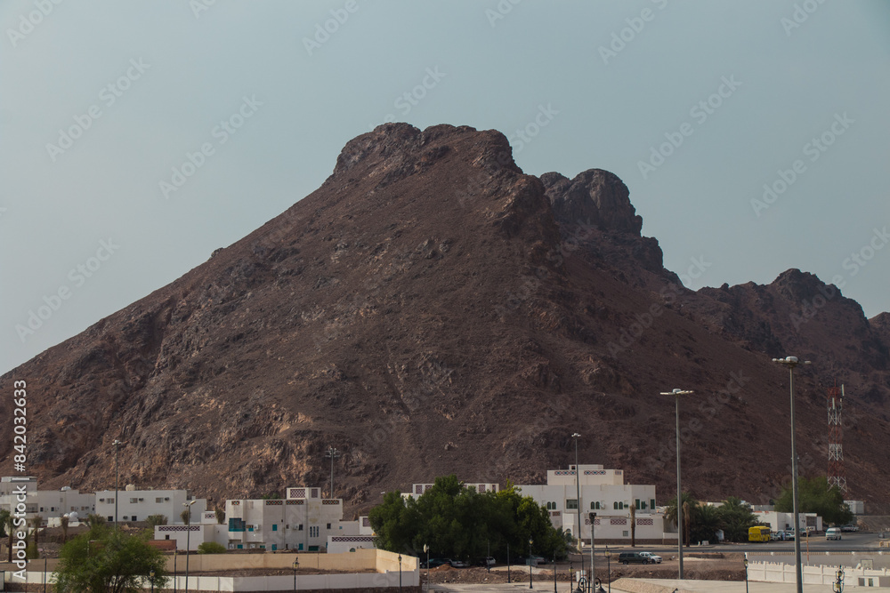 Mount Uhud in Medina. Where battle of Uhud has been fought in Madinah ...