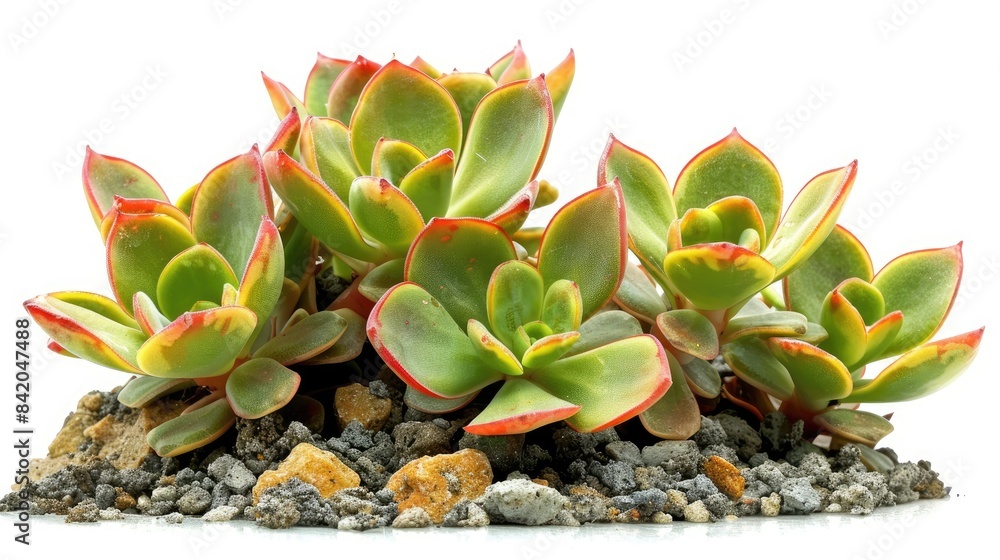 Crassula ovata gollum succulent Outdoor plant with tubular trumpet ...