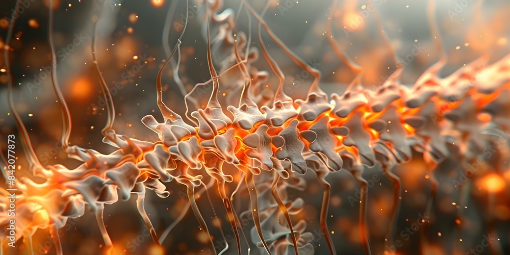 Get ready for a detailed anatomical animation illustrating chronic back ...