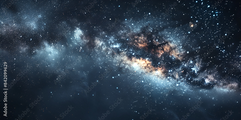 galaxy in space, Beautiful galaxy background with nebulas and stars ...