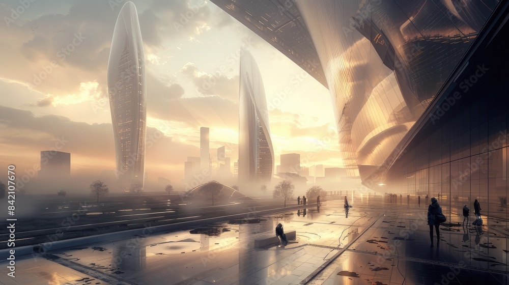 Architectural design-themed images showcase iconic landmarks ...