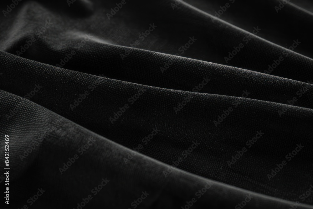 Solid black background with a soft, velvety texture, adding richness ...