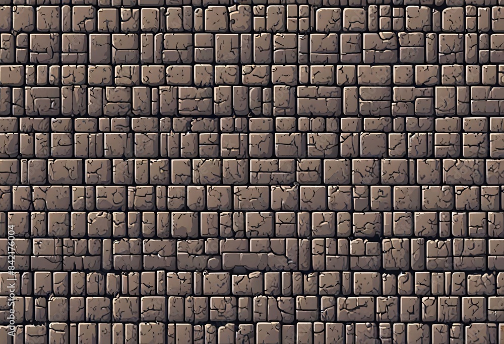 asset for a bit pixel platform mobile game,dirt grass wood tree bush ...