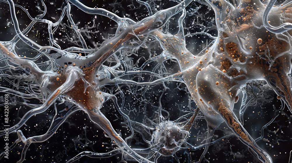 High-Resolution Image Capturing Brain Cells with Branching Dendrites ...