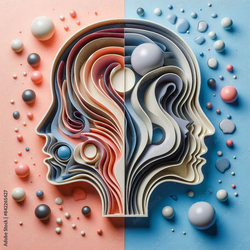 Personality split dissociation disintegration multiple personalities ...