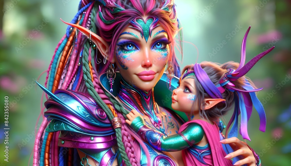 Día de la madre, mujer guerrera, mujer luchadora, guerrera, mamá, bebé ...