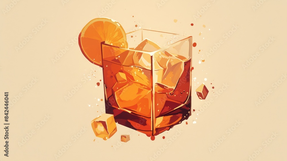 Check out this cool 2d icon of a forbidden alcohol sign Stock ...
