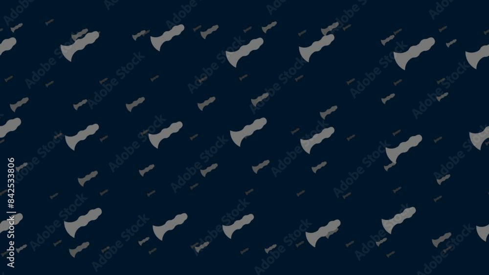 Sex Toy Symbols Float Horizontally From Left To Right Parallax Fly Effect Floating Symbols Are