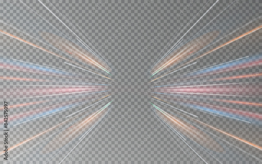 This is a modern abstract high-speed motion effect png. It is also a ...