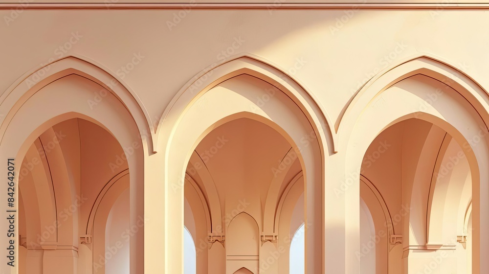 islamic archways, eid al - adha background, mosque, architecture, no ...