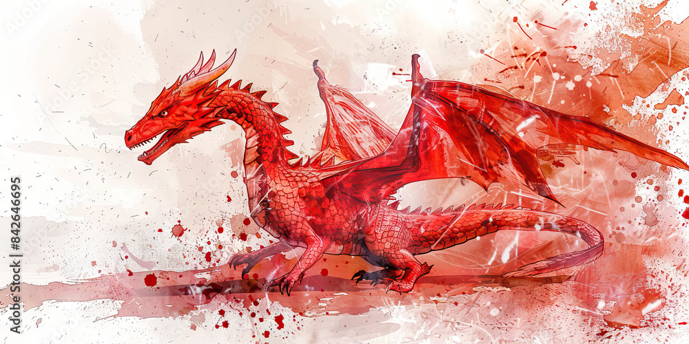 The Dragon: The Flag of Wales as a Symbol of Mythology and Strength ...