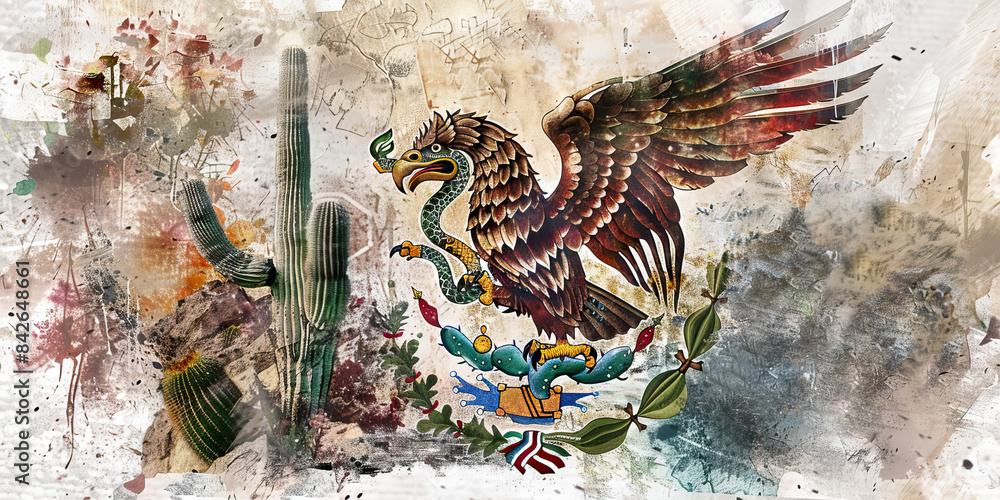 The Eagle and Cactus: The Mexican Flag as a Symbol of Aztec Heritage ...