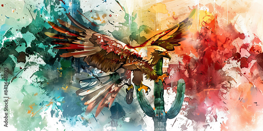 The Eagle and Cactus: The Mexican Flag as a Symbol of Aztec Heritage ...