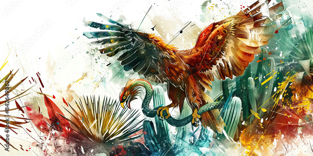 The Eagle and Cactus: The Mexican Flag as a Symbol of Aztec Heritage ...