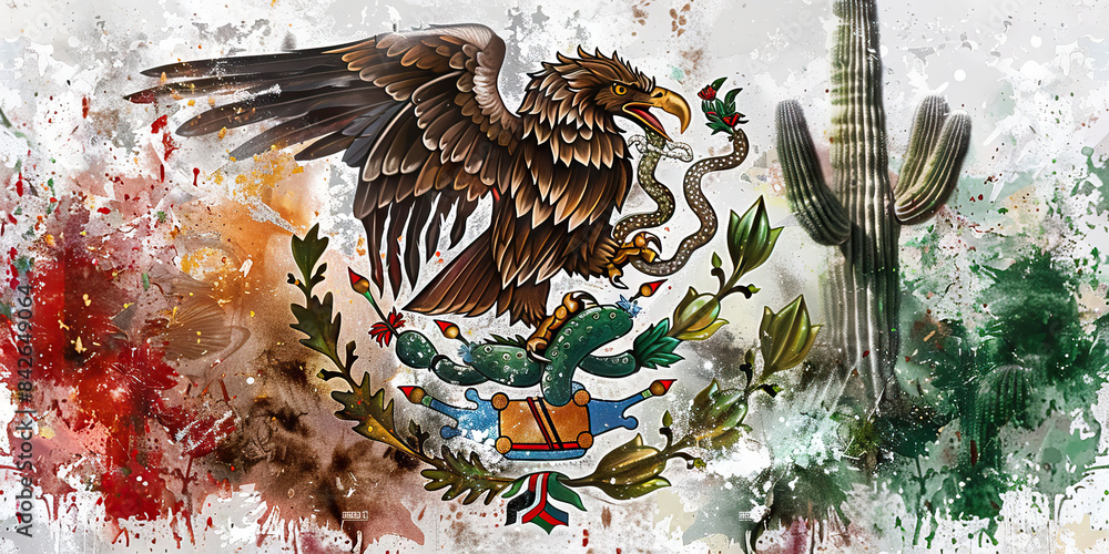 The Eagle and Cactus: The Mexican Flag as a Symbol of Aztec Heritage ...