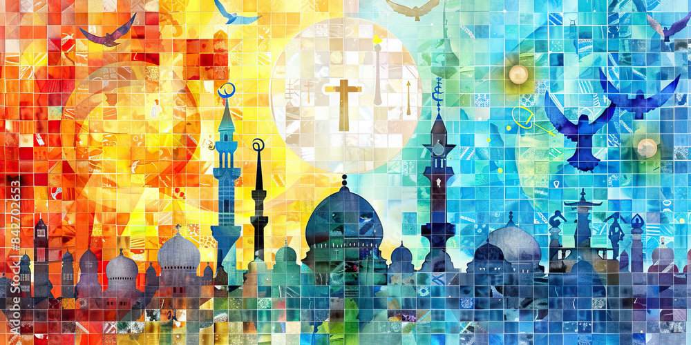 The Global Mosaic: Religions as Colorful Tiles in a Cultural Mosaic ...