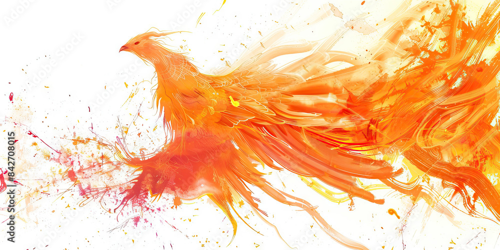 The Phoenix Rising: Life's Rebirth from Ashes - Imagine a phoenix ...